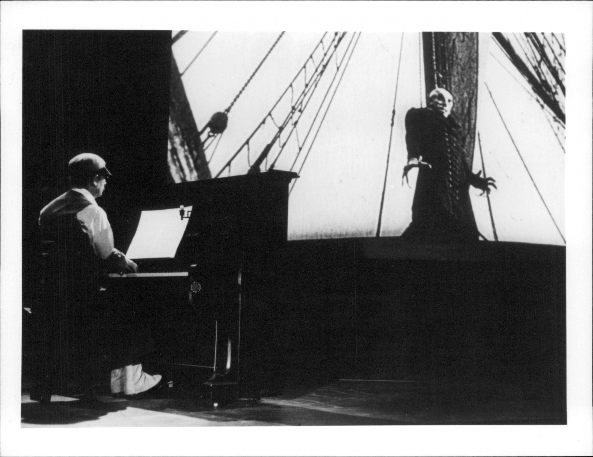 German Expressionist horror film "Nosferatu" - Vintage Photograph