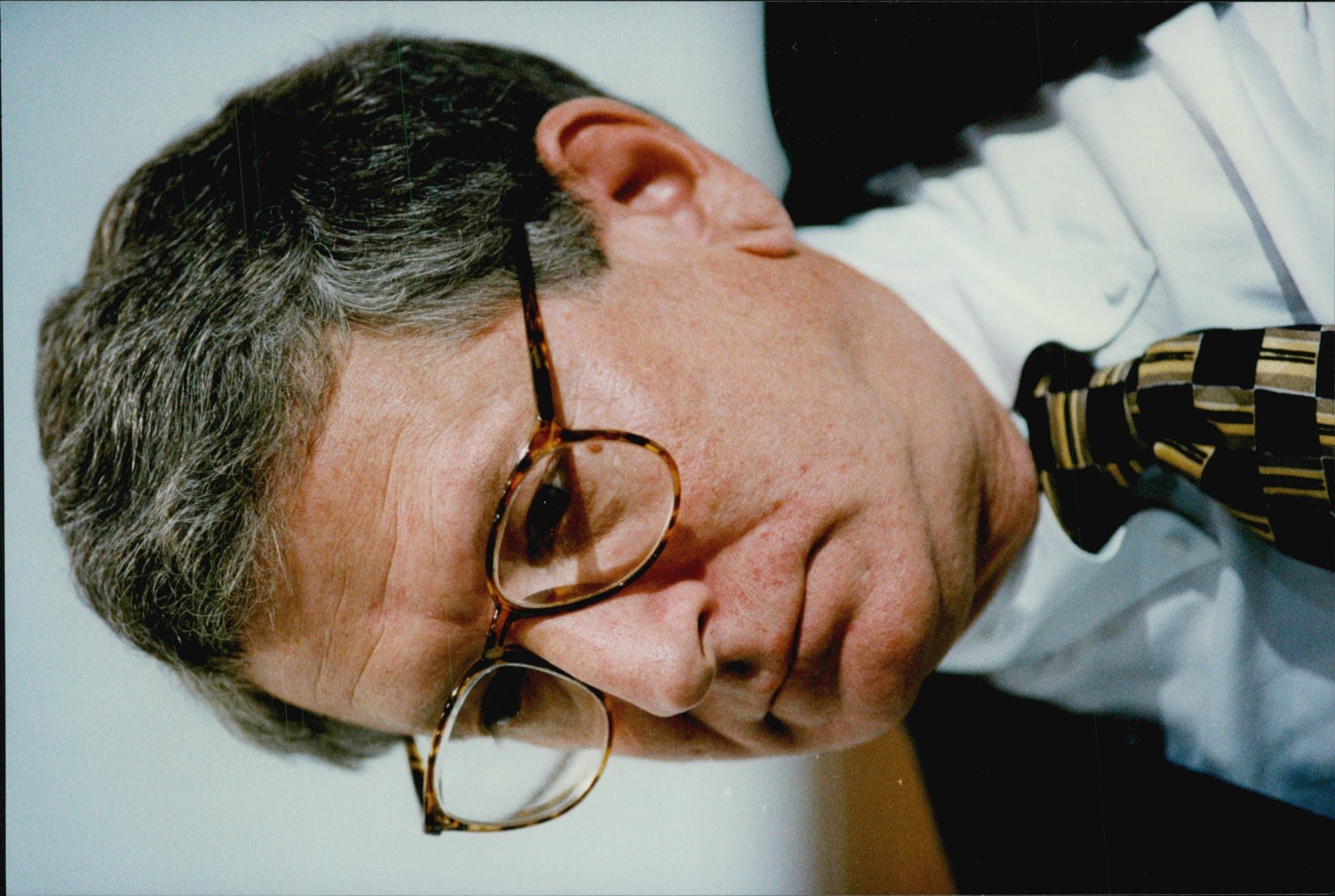 Portrait of Dr. Alfred G. Gilman, who was appointed Nobel Prize winner