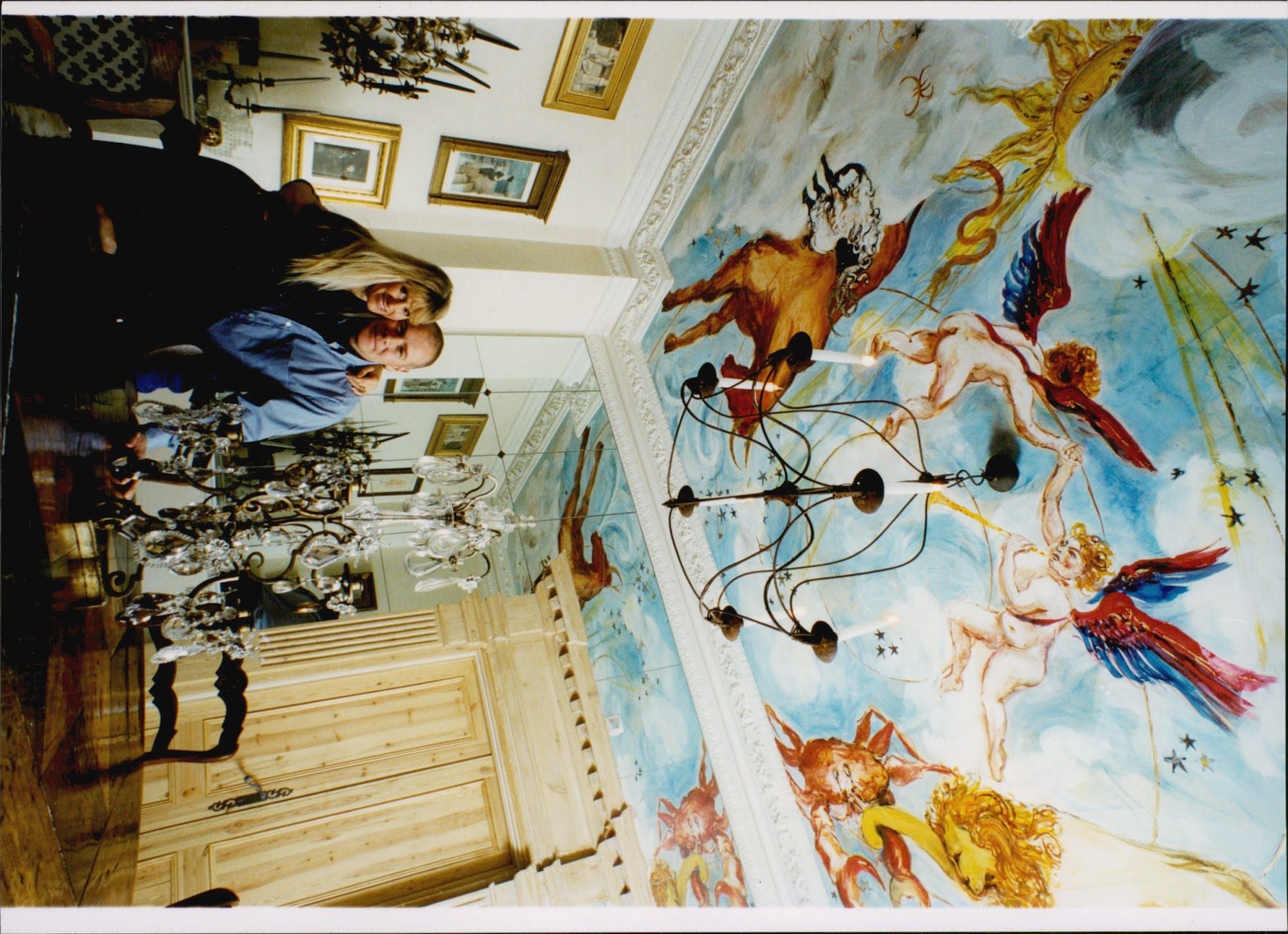 Rory McCarthy with his wife Sally - Vintage Photograph