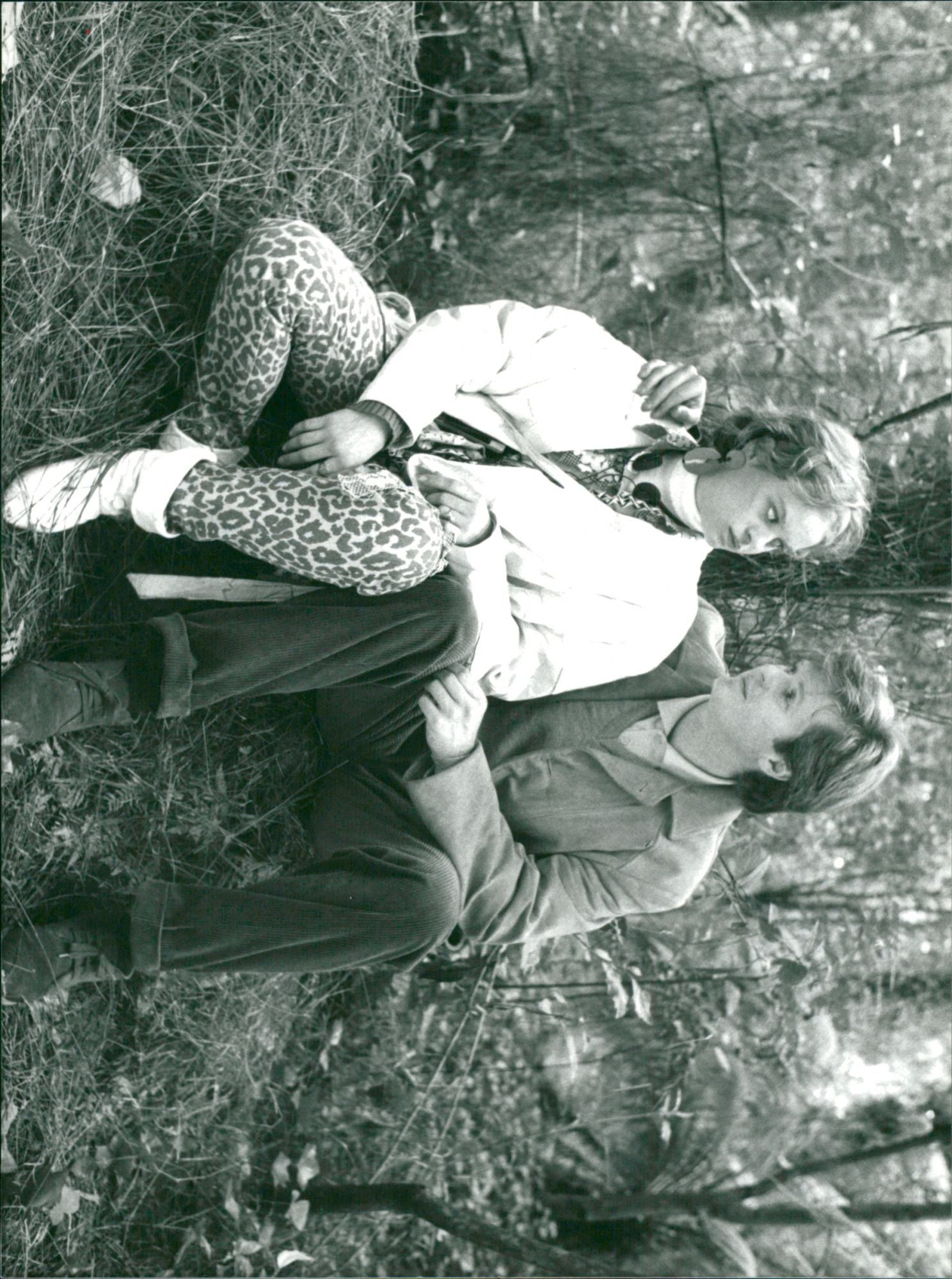 Nadine Garner and Mark Haddigan in Boys From the Bush. - Vintage Photo