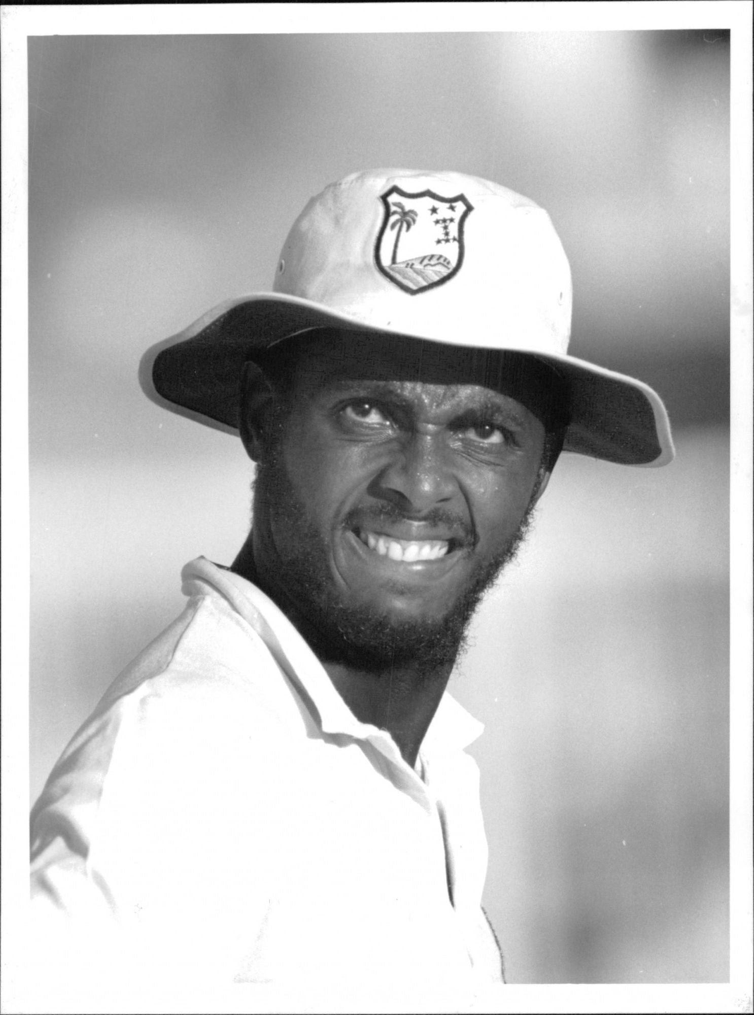Courtney Walsh, Cricketer - Vintage Photograph