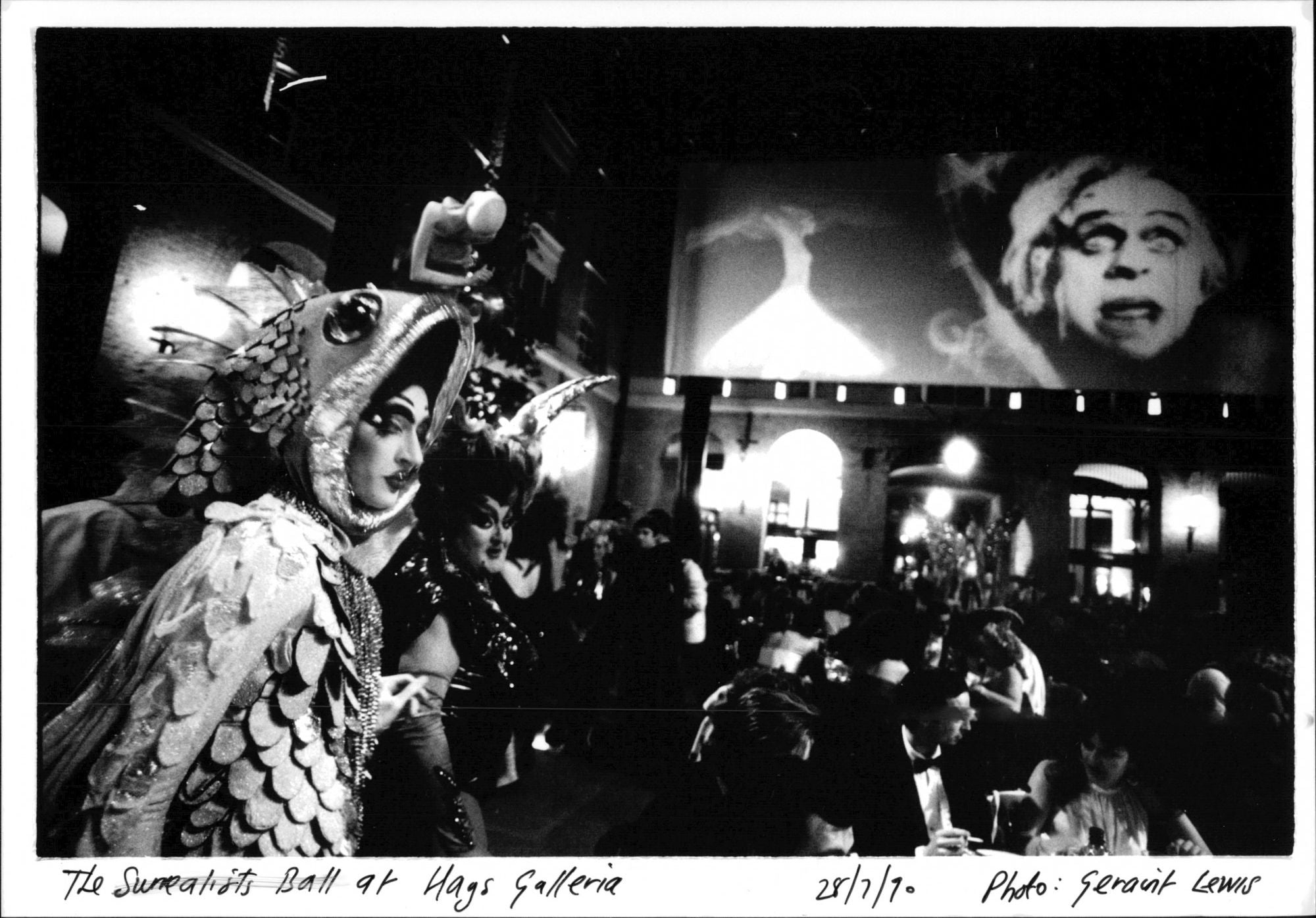 Surrealist ball - Vintage Photograph